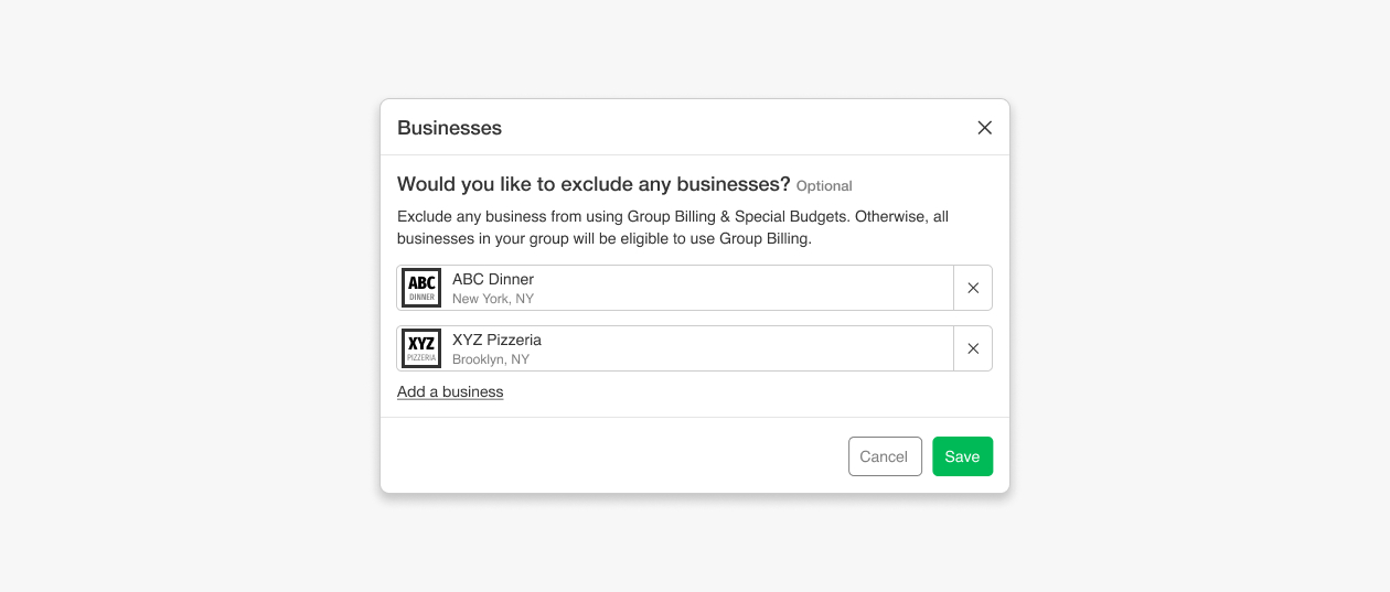 How-to: Customize Your Budget (Group Billing) | Culinary Agents